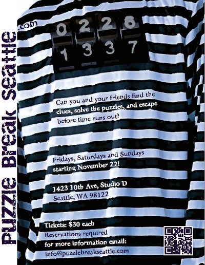 Puzzle Break #1: Escape from Studio D Tickets | Puzzle Break Seattle ...