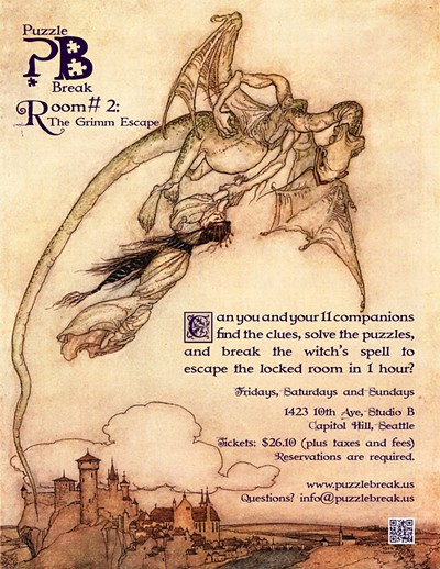 Puzzle Break #2: The Grimm Escape Tickets | Puzzle Break Seattle Studio ...