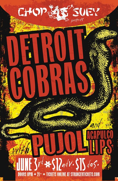 Detroit Cobras Tickets | Chop Suey | Seattle, WA | Tue, Jun 3, 2014 at ...