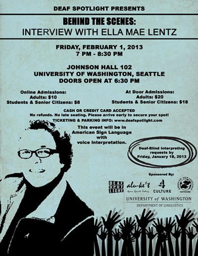 Deaf Spotlight presents Behind the Scenes: Interview with Ella Mae ...