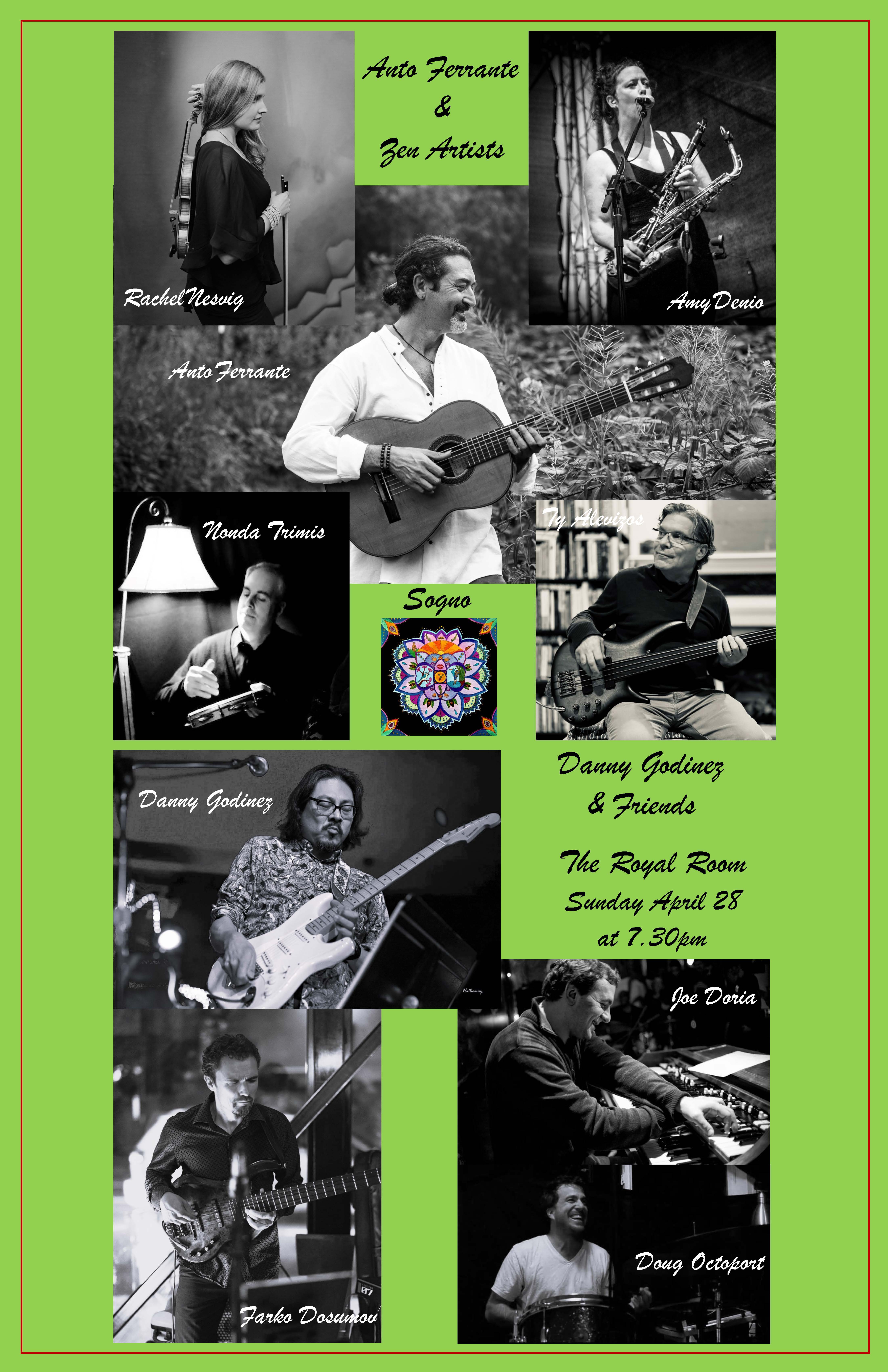 Anto Ferrante "Sogno"//Danny Godinez Tickets | Royal Room | Seattle, WA ...