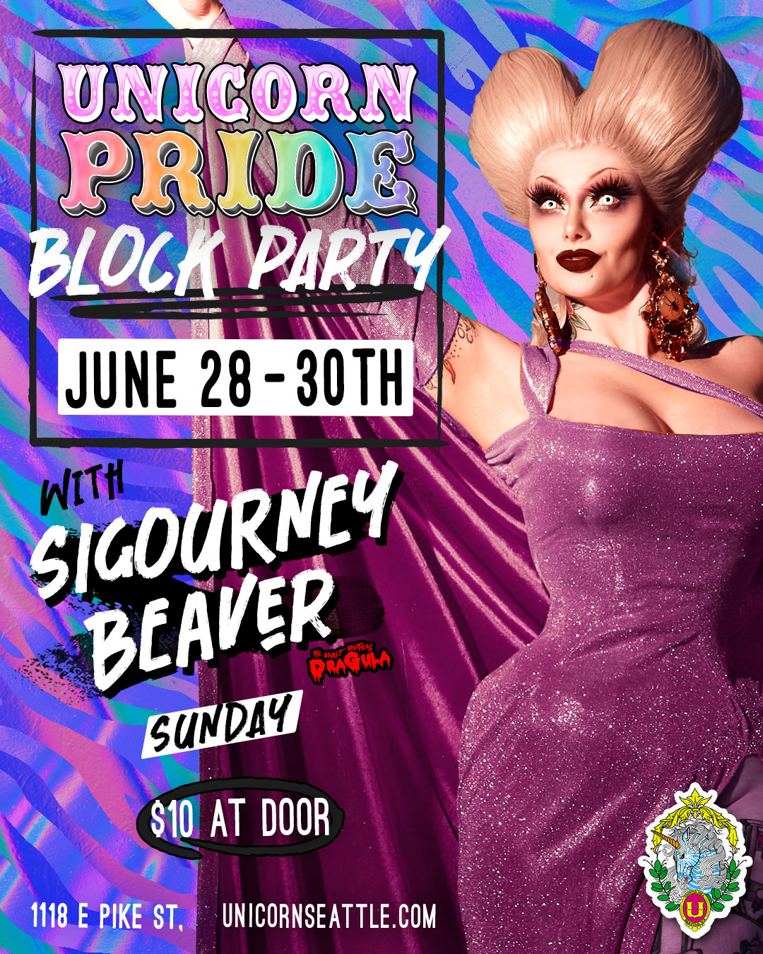 Unicorn Pride Block Party! Tickets | Unicorn - Narwhal | Seattle, WA ...