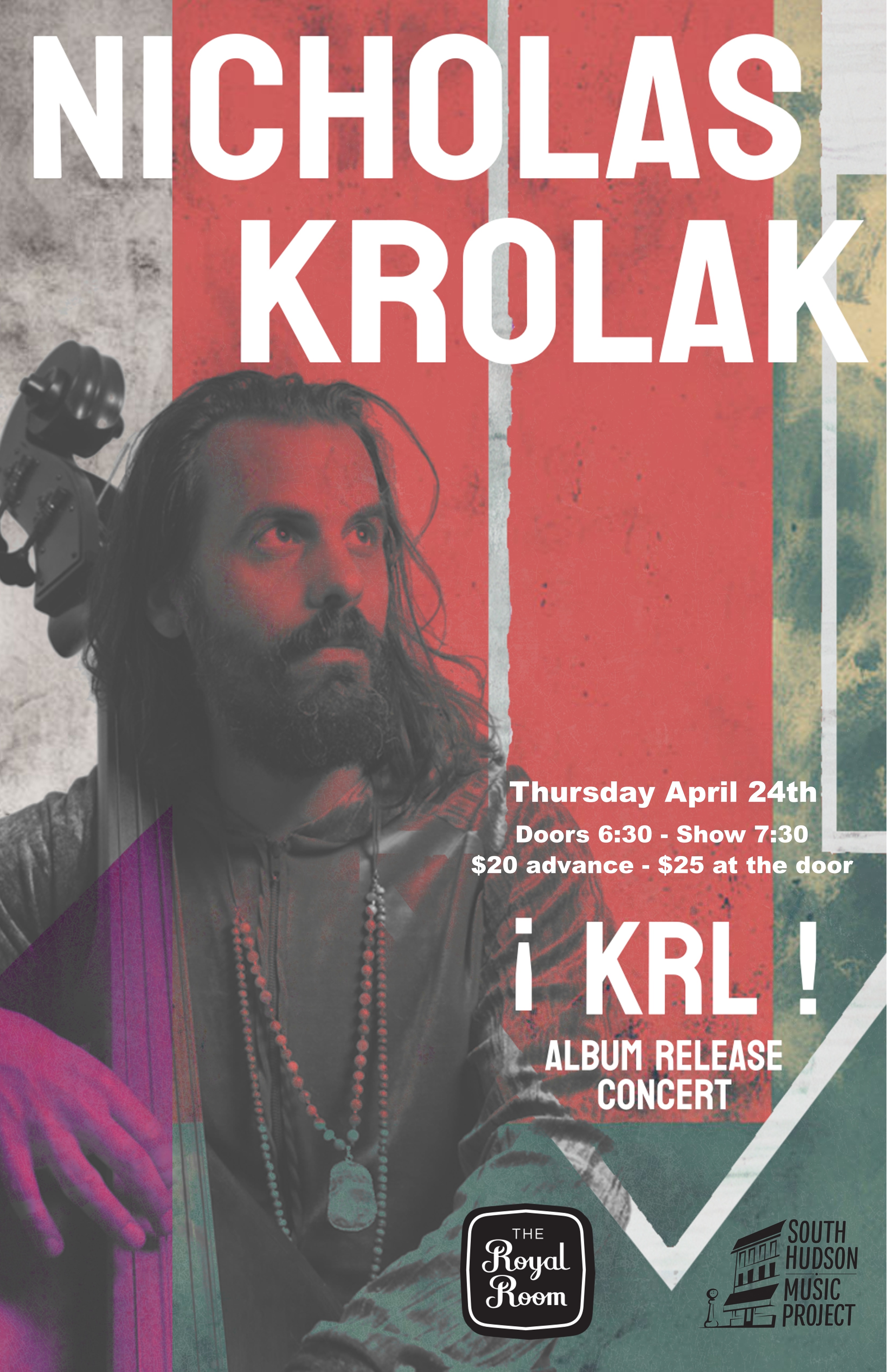 Nicholas Krolak [KRL ALBUM RELEASE] Tickets | Royal Room | Seattle, WA | Thu, Apr 24 at 7:30pm ...