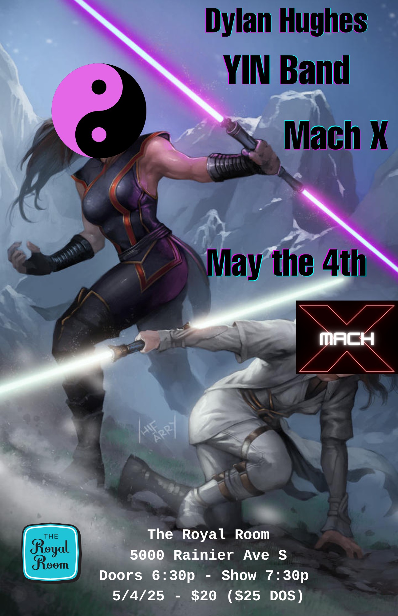 Dylan Hughes YIN Band / Mach X Tickets | Royal Room | Seattle, WA | Sun, May 4 at 7:30pm ...