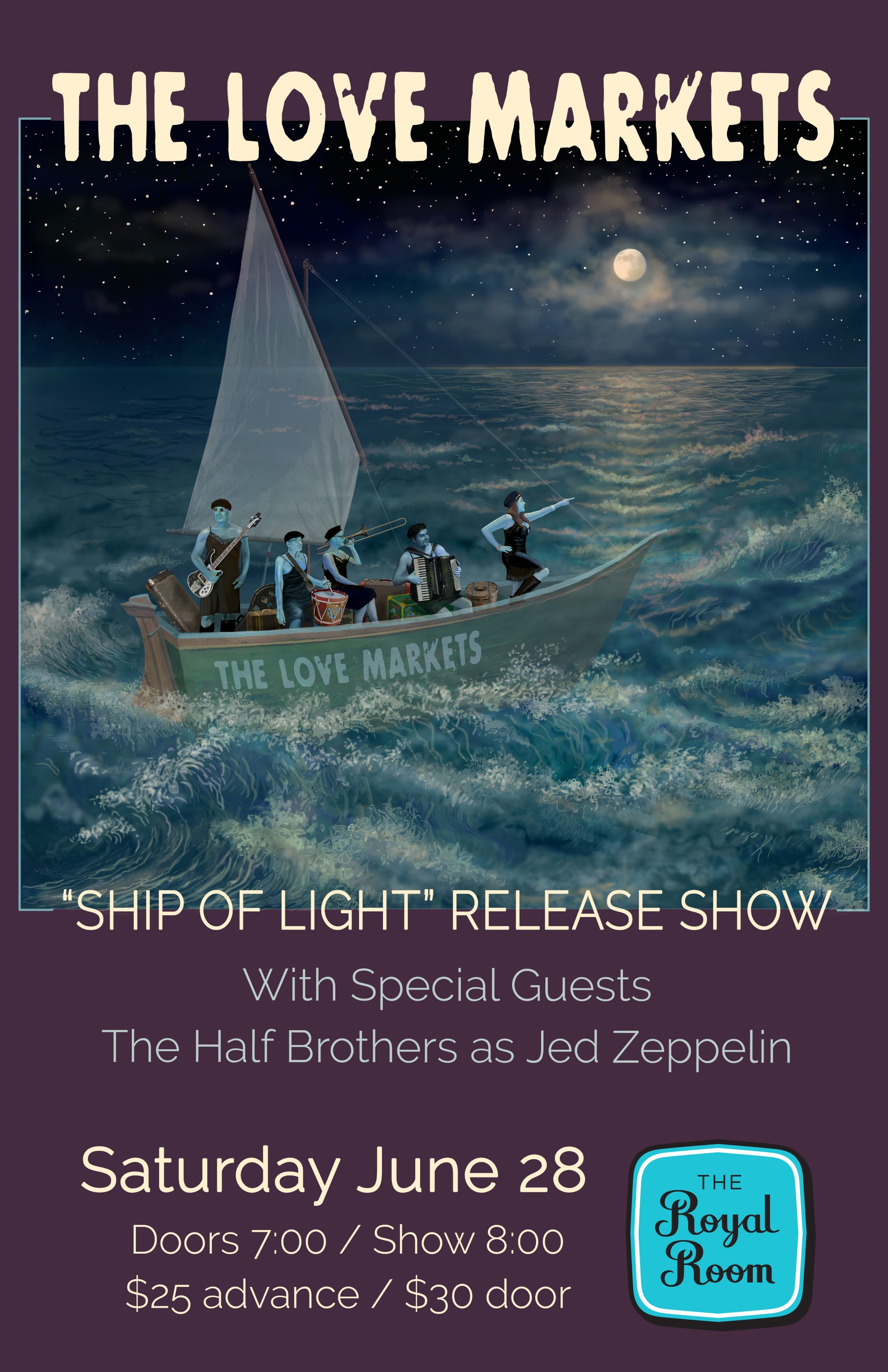 The Love Markets: "Ship of Light" Record Release Show! With special ...