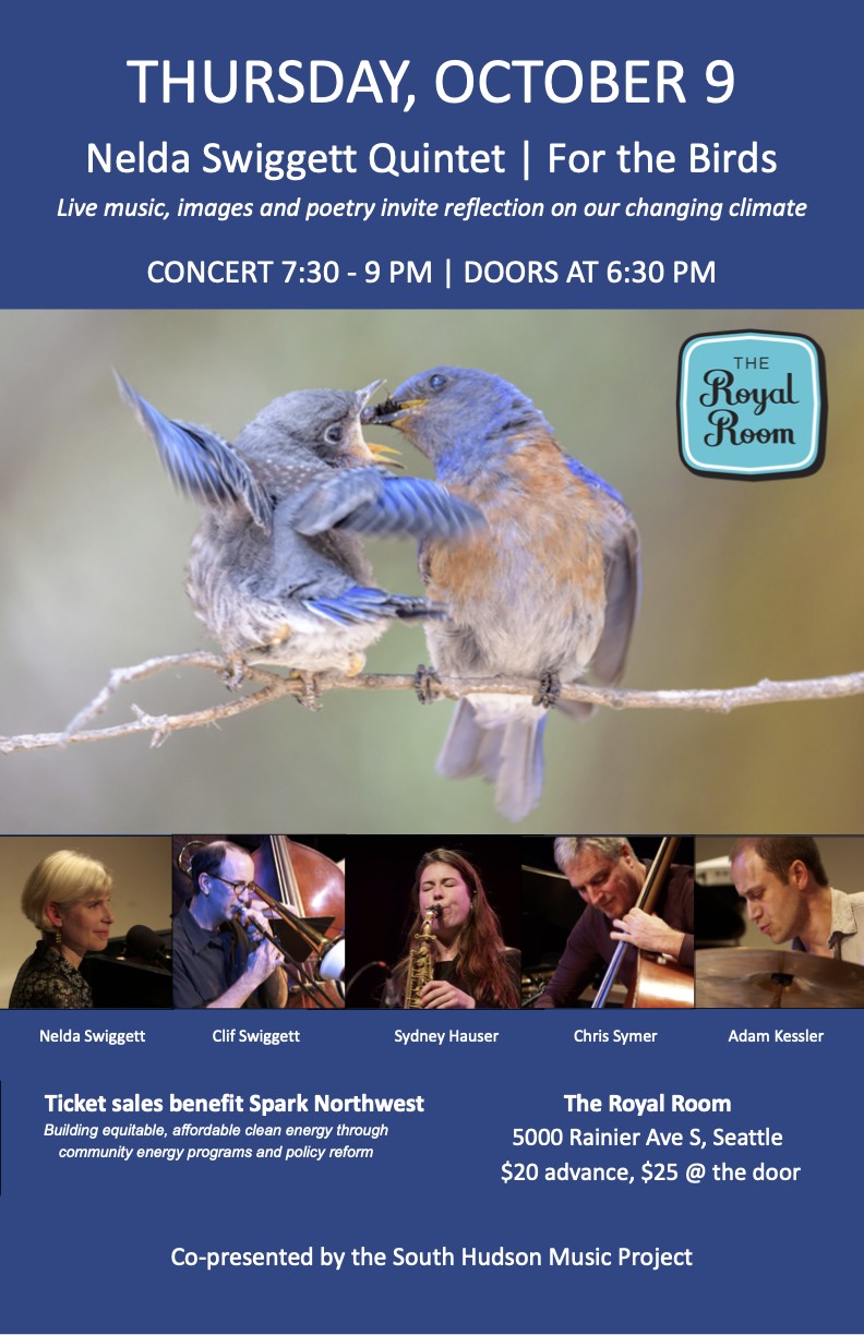 Nelda Swiggett Quintet - "For the Birds" Tickets | Royal Room | Seattle ...