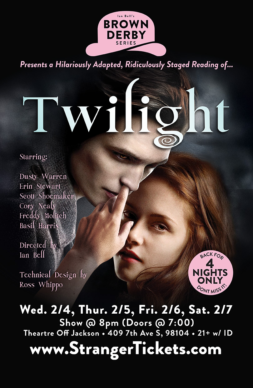 The BROWN DERBY SERIES presents TWILIGHT—4 NIGHTS ONLY! Tickets ...