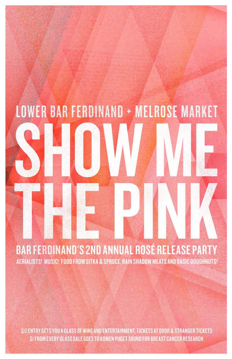 Show Me the Pink: Bar Ferdinand's 2nd Annual Rosé Release Party Tickets ...