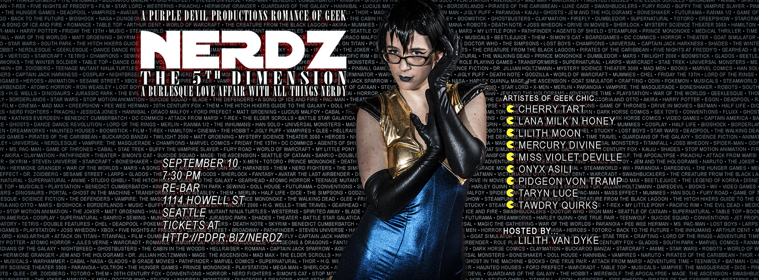 NERDZ: The 5th Dimension Tickets | Re-Bar | Seattle, WA | Sat, Sep 10 ...