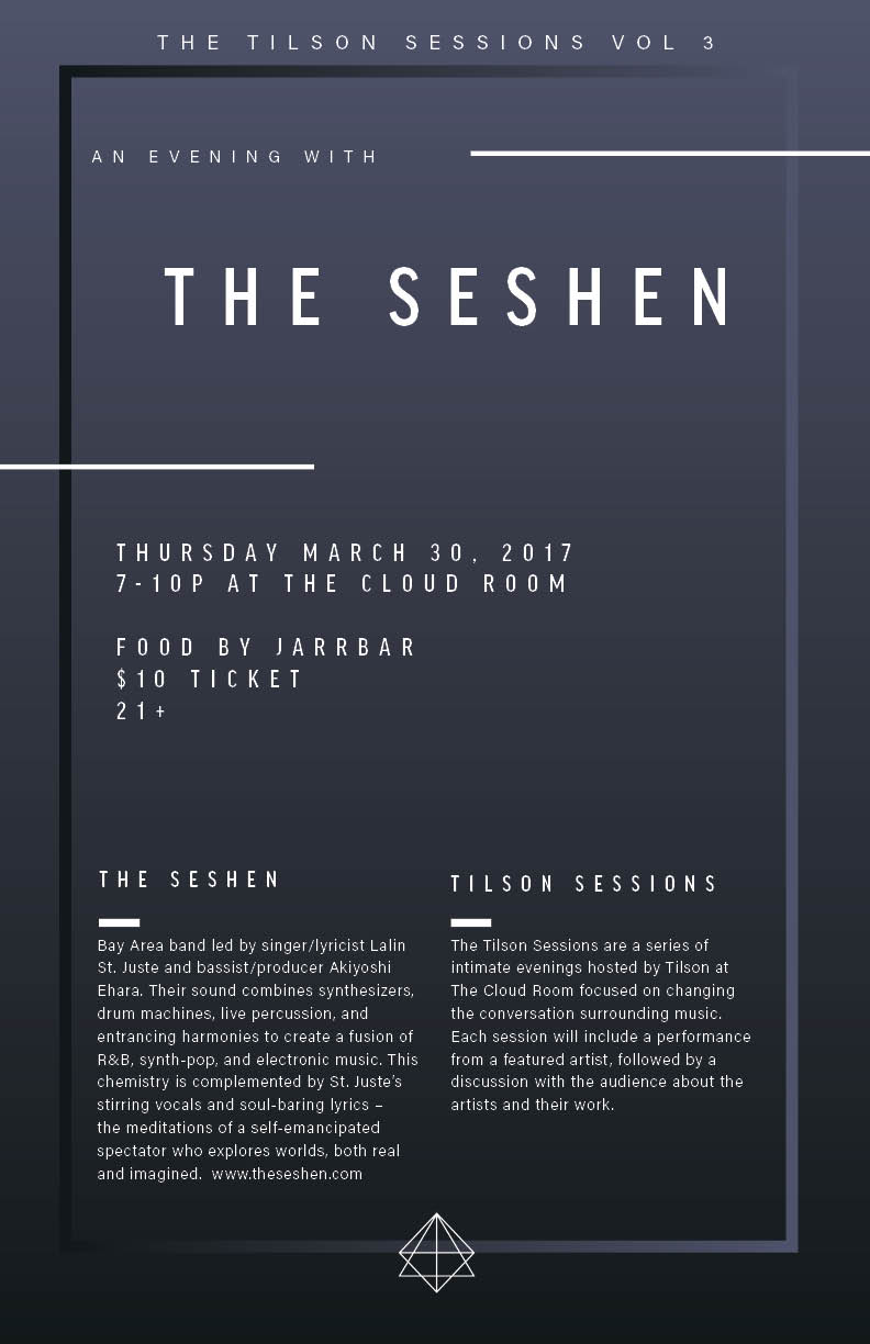 The Cloud Room Presents; Tilson Session Vol. 3 featuring The Seshen ...