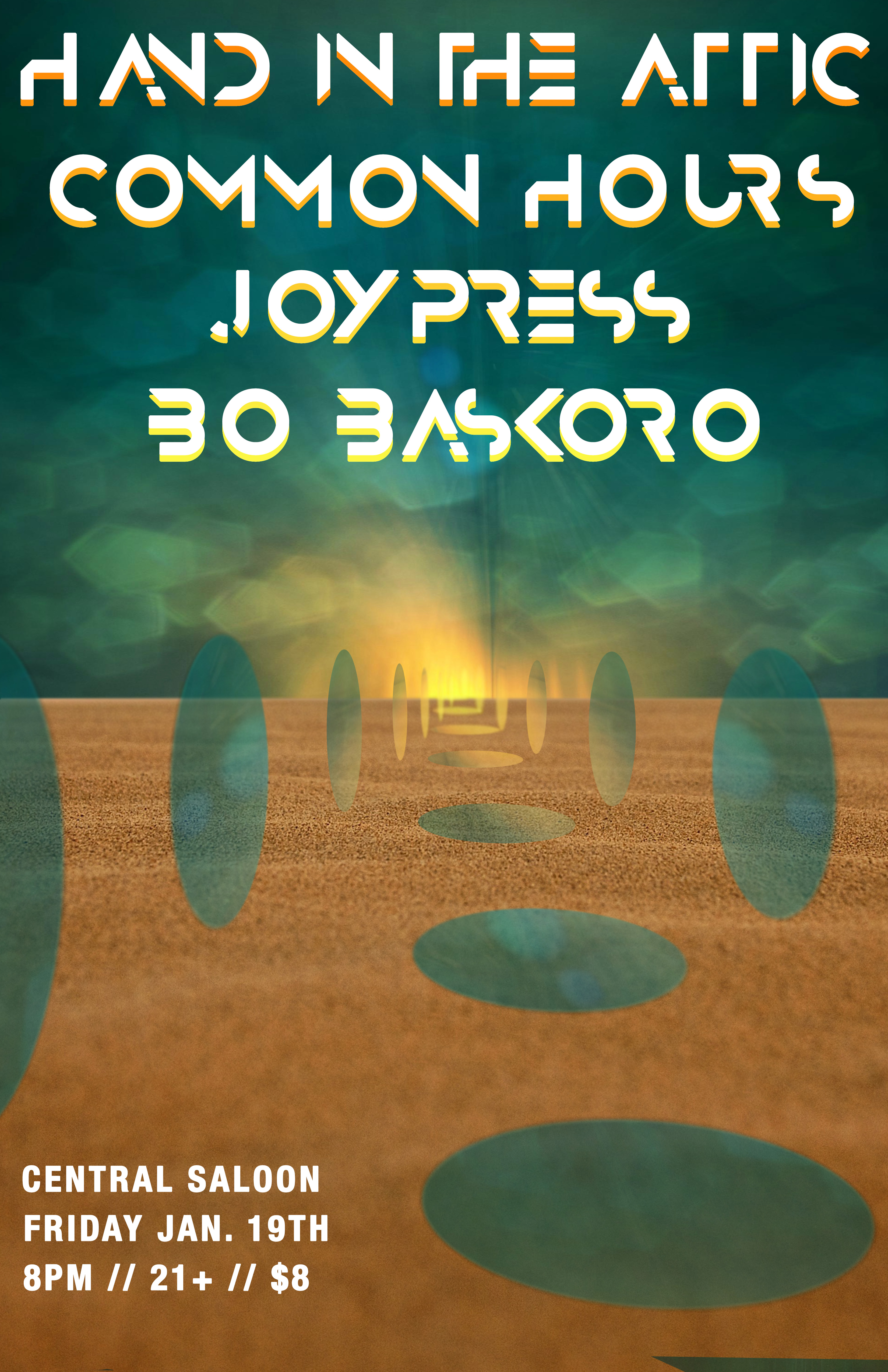 Hand In The Attic • Common Hours • Bo Baskoro Tickets | The Central ...